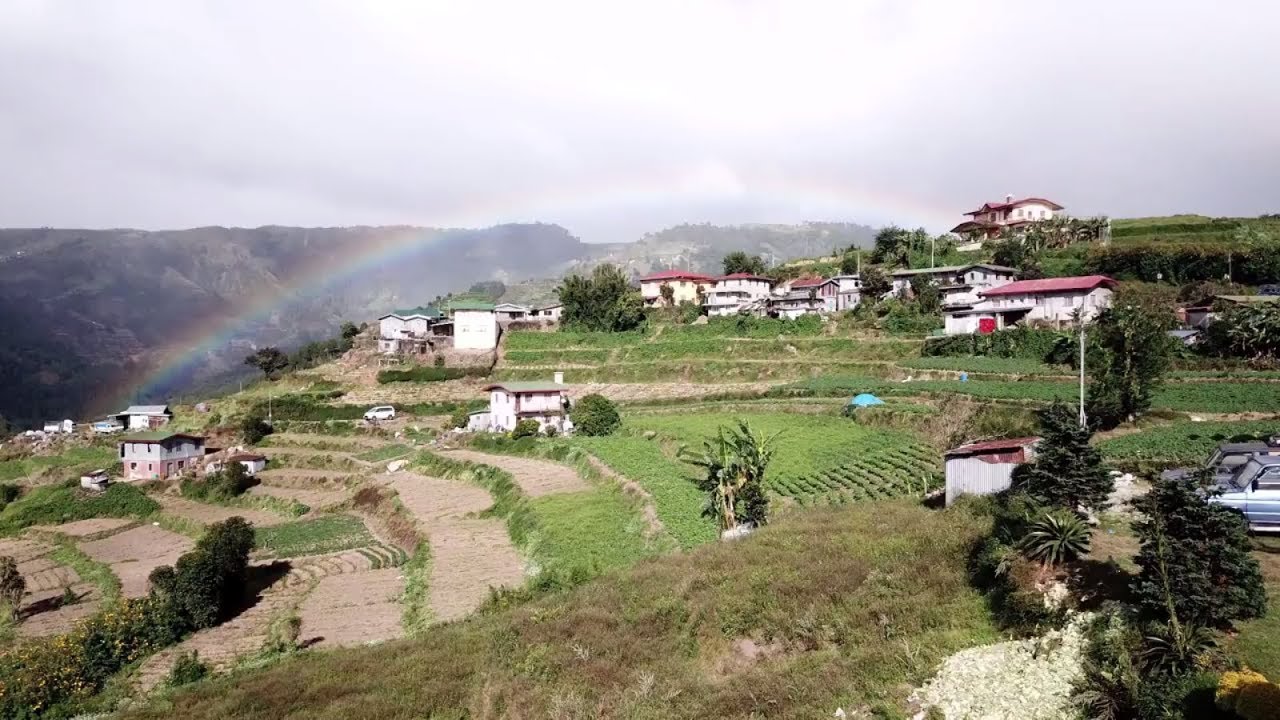 Amazing Rainbow Graced our Road Trip/Buguias, Benguet Amazing View ...