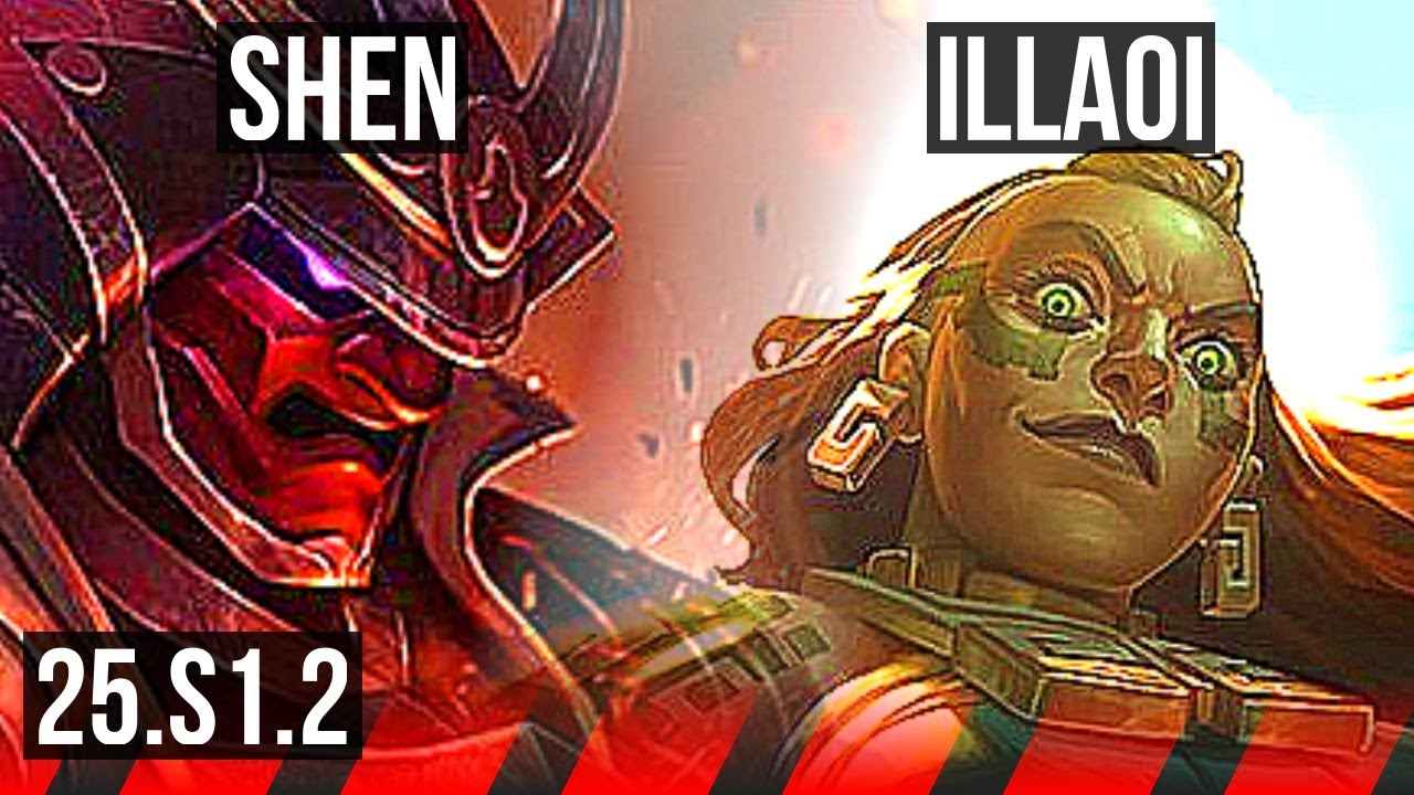 SHEN vs ILLAOI (TOP) | 7/2/11 | KR Diamond | 25.S1.2 - YouTube