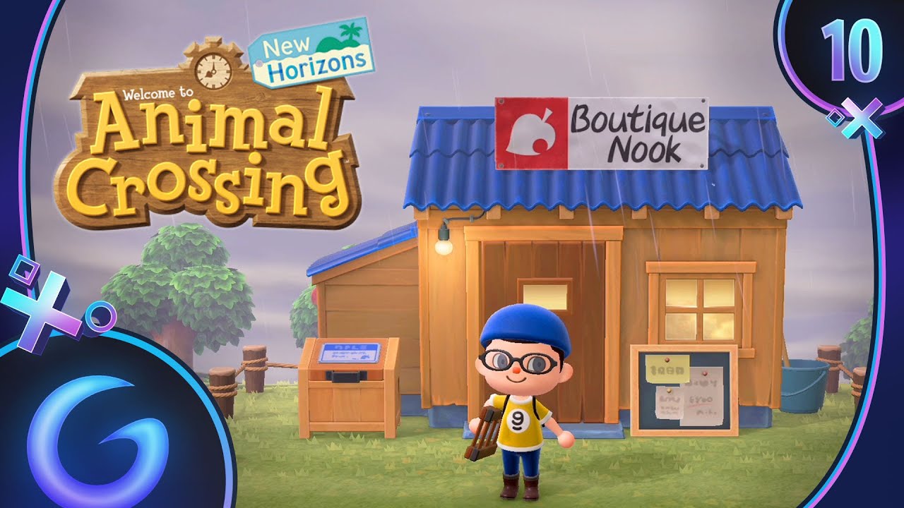 ANIMAL CROSSING NEW HORIZONS FR #10 : La Boutique Nook ! - YouTube