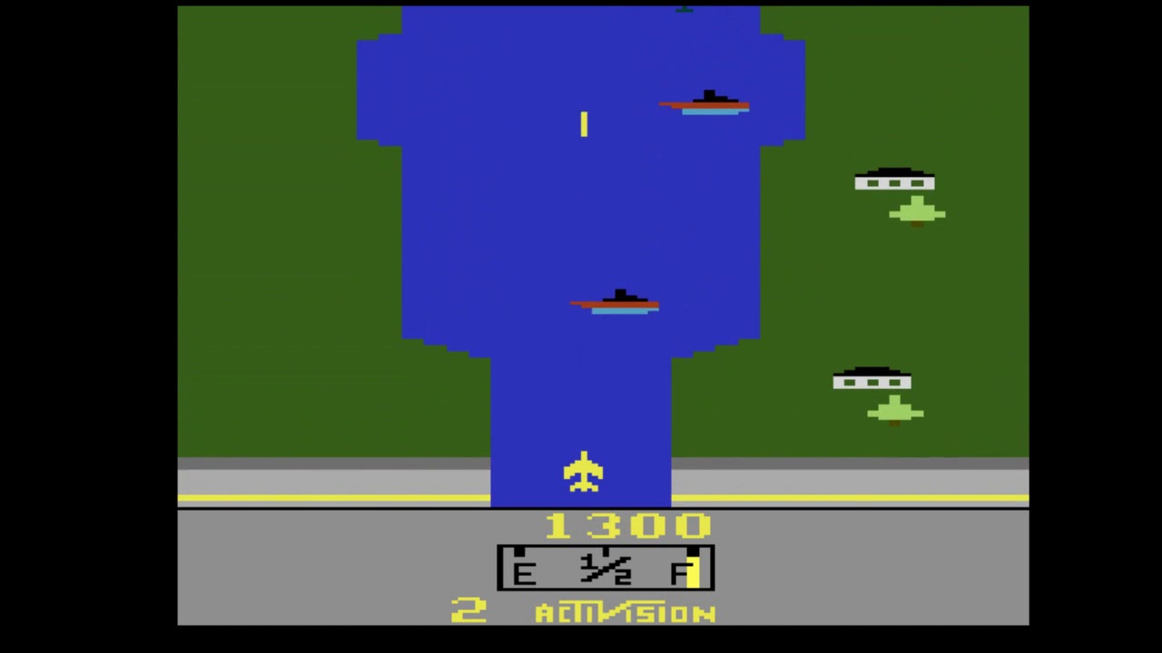 River Raid - Atari 2600 Gameplay - YouTube