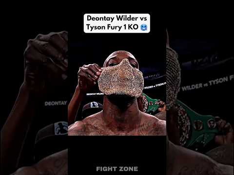 Deontay Wilder vs Tyson Fury 1 KO 🥶