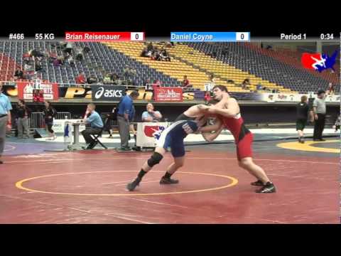 Last Chance Qual. 55 KG: Brian Reisenauer (No Team) vs. Daniel Coyne ...