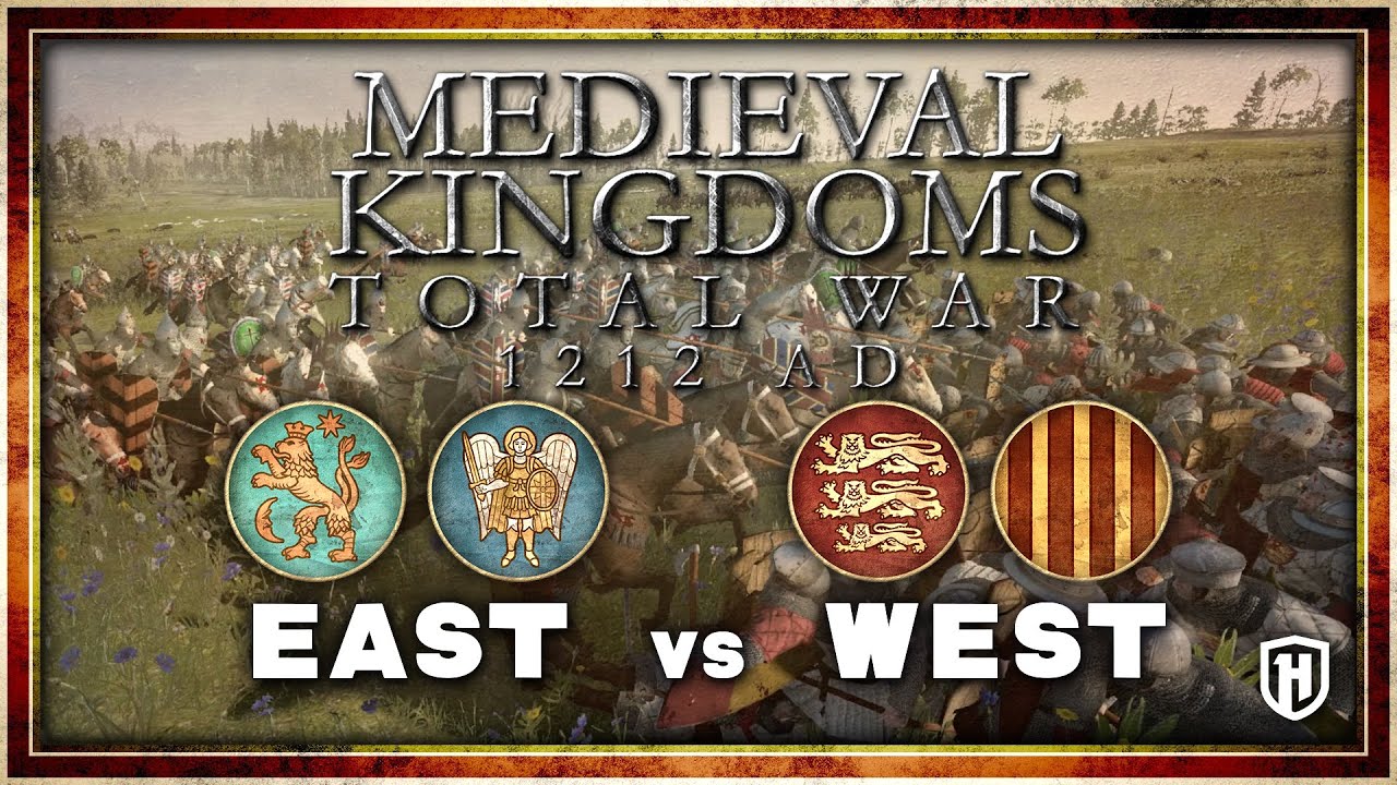 EAST v WEST CLASH | Medieval Kingdoms 1212 AD Mod Gameplay - YouTube