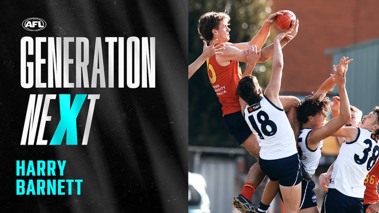 Welcome to the Eagles: Harry Barnett highlights | AFL - YouTube