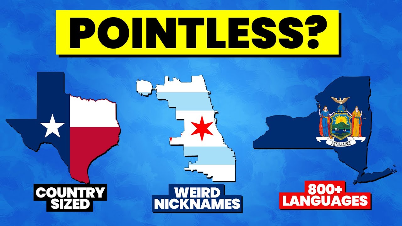 9 Solid Minutes of Useless U.S. Geography Facts - YouTube