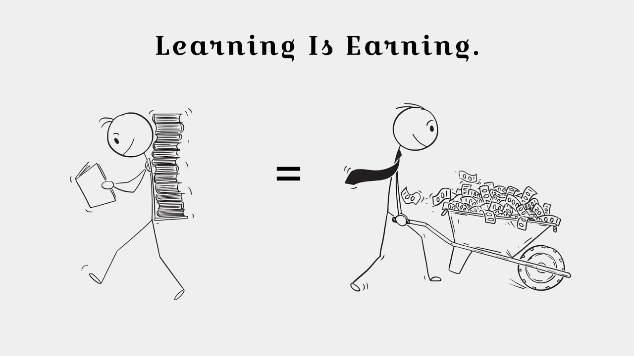 Learn Why Learning Is Earning in 29 secs. - YouTube
