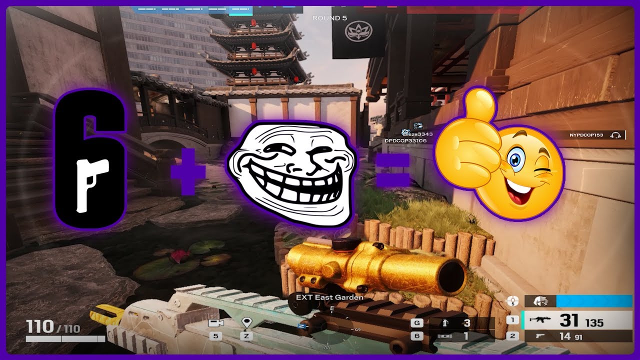 The ONLY Combo to Ensure Fun in this Game (R6 Siege) - YouTube