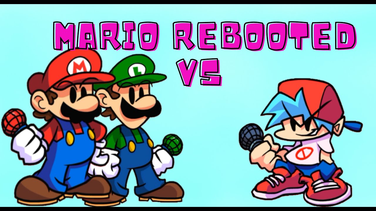 Friday Night Funkin' VS Mario Rebooted (FNF MOD/HARD/DEMO) - YouTube