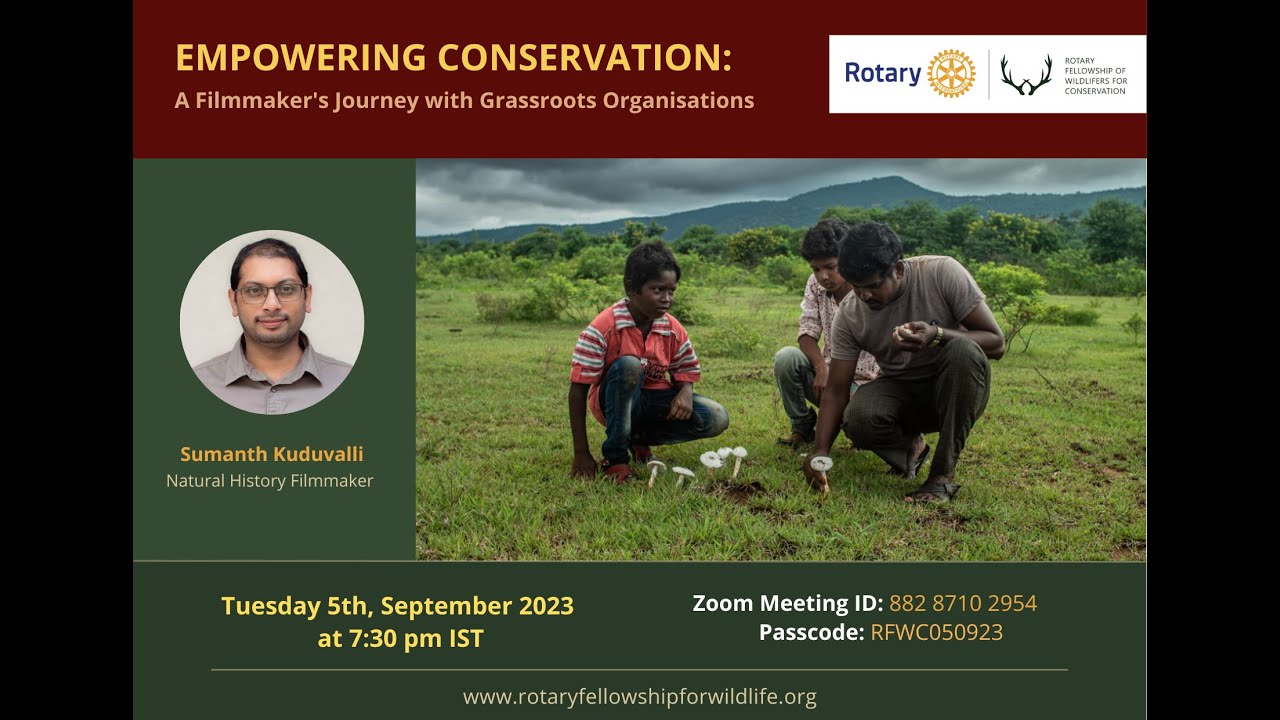 Empowering Conservation by Sumanth Kuduvalli - YouTube