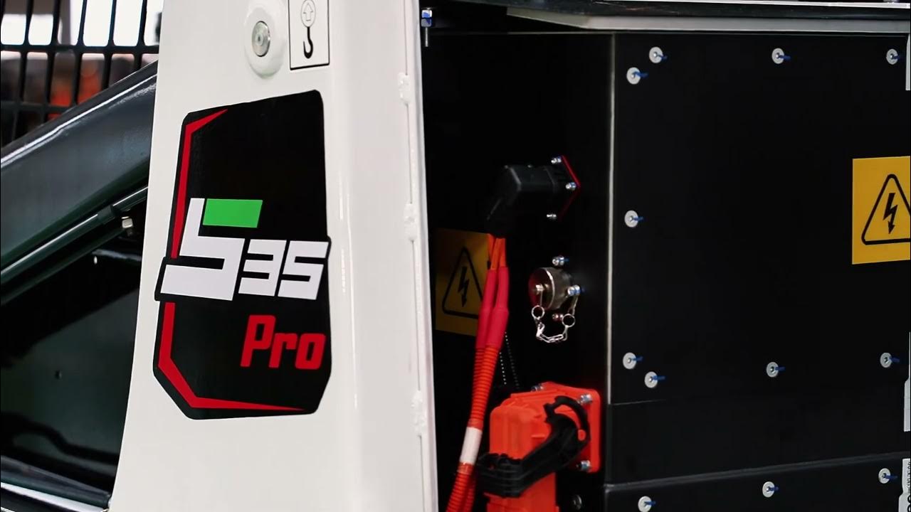 Electric Skid Steer Loader S35Pro ＆ Max - YouTube