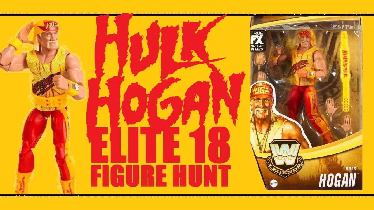 Mattel WWE Legends Elite Hulk Hogan Action Figure Hunt Series 18 Target ...