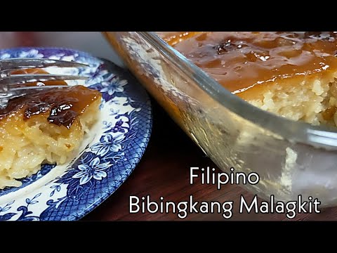 Easy to make Filipino Bibingkang Malagkit - YouTube