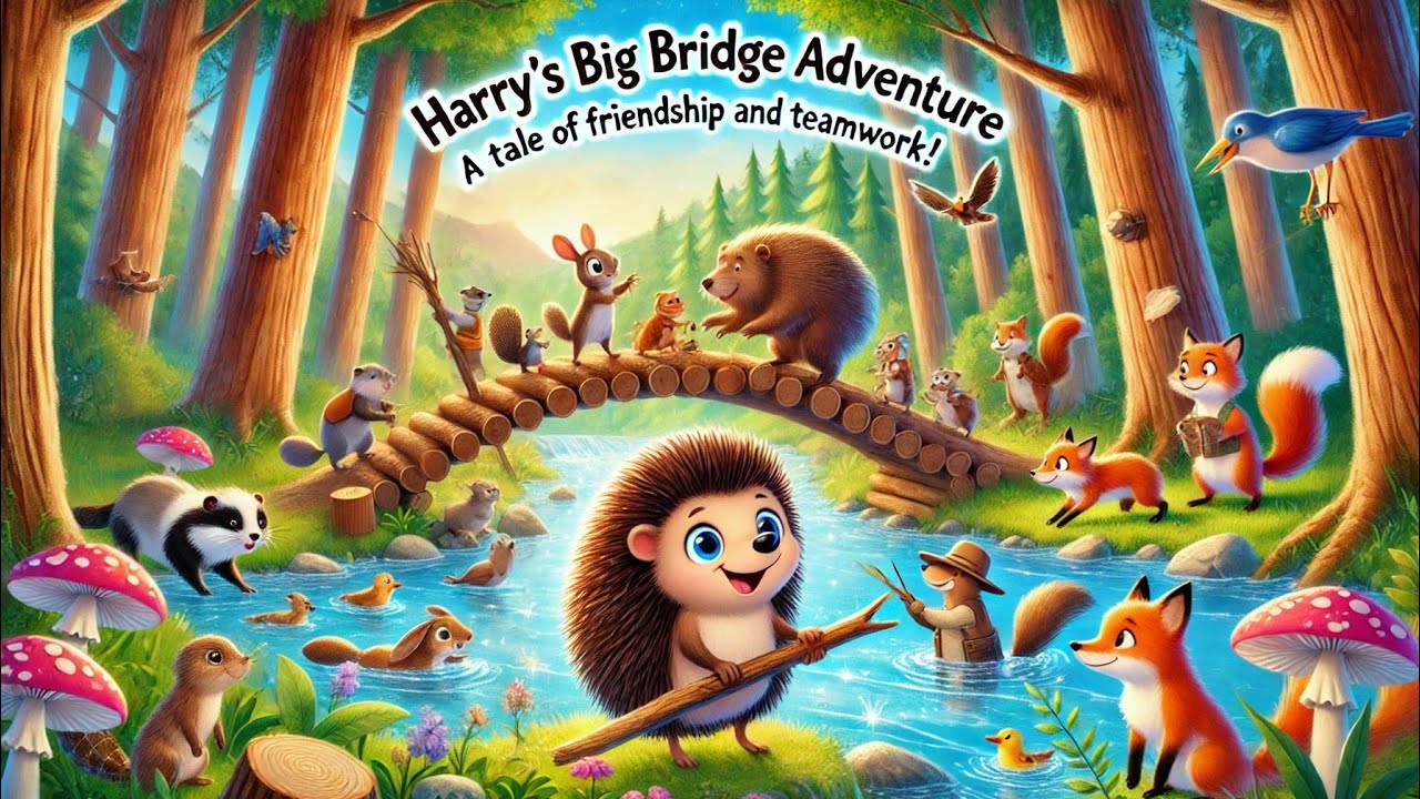 Harry the Hedgehog and the Bridge of Friendship - YouTube