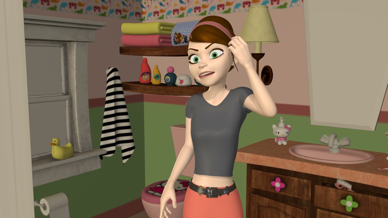 Character acting animation practice with Mery rig (Updated) - YouTube