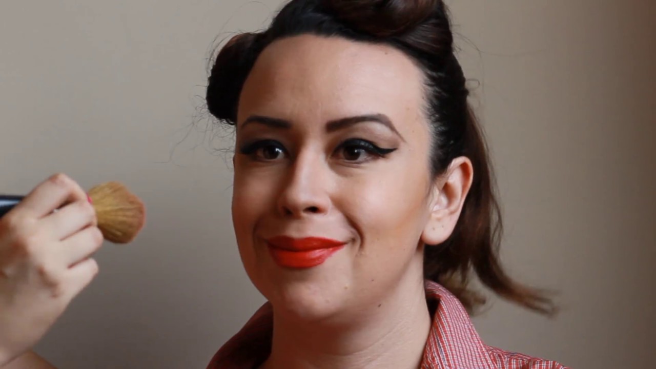 Pin Up Girl Style Tutorial VF - YouTube