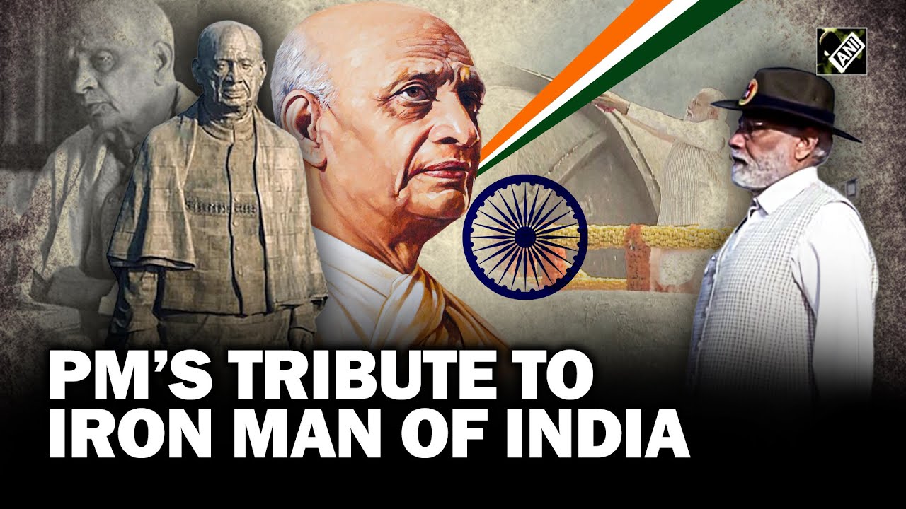 National Unity Day: PM Modi pays floral tribute to Sardar Vallabhbhai ...