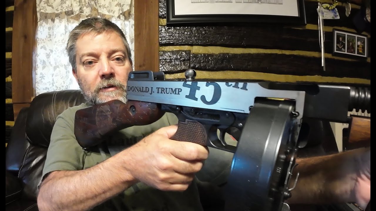 The Donald Trump Tommy Gun #trump #shoot #2024 #election - YouTube
