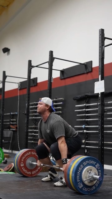 Morgan McCullough 🇺🇲 195kg clean and jerk #2024 #athlete #sports # ...