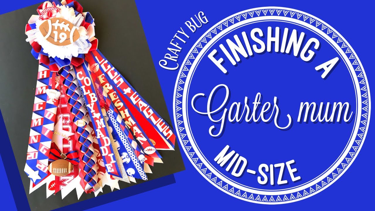 attaching Arm Garter, Mum Head, backers and decorating mum # ...