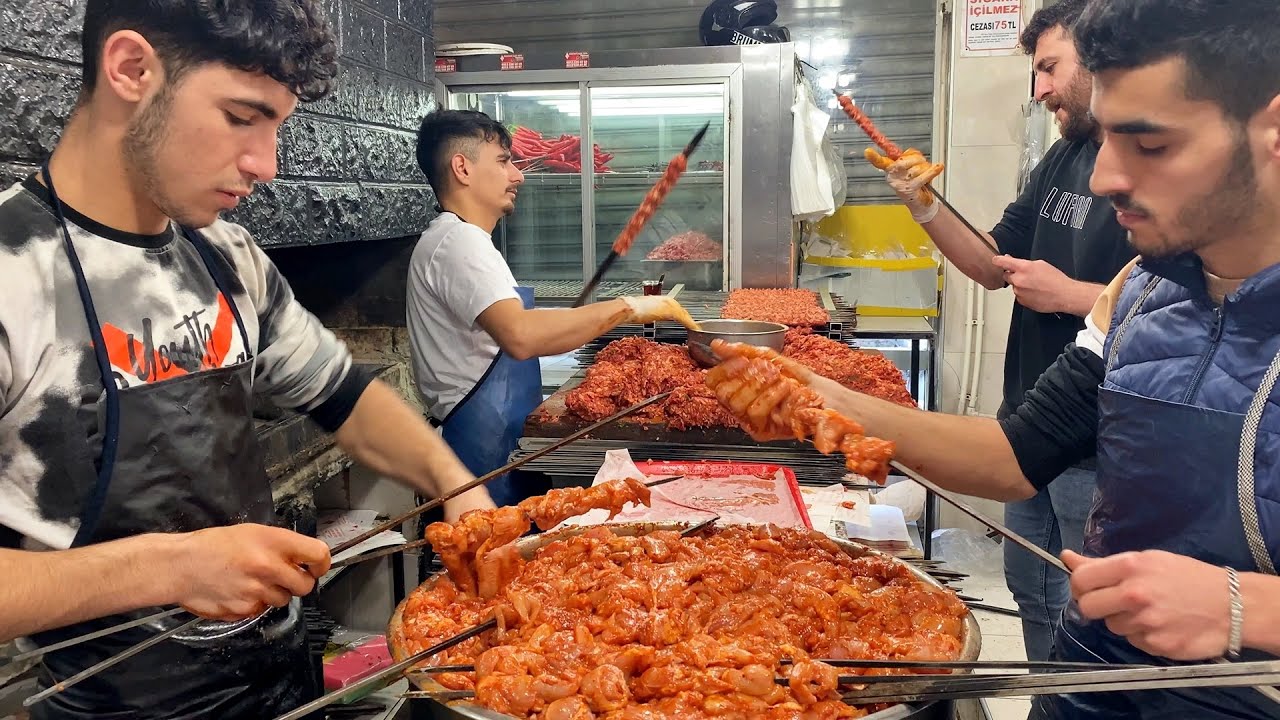 Like a Kebab Factory! - 2000 People Visit This Place Every Day - Street ...