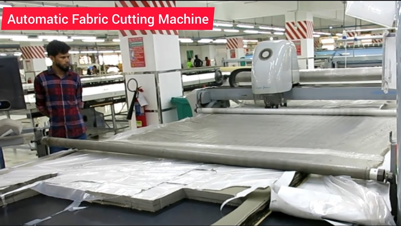 Automatic Fabric Cutting Machine // Lay Cutting Machine // Cutting ...