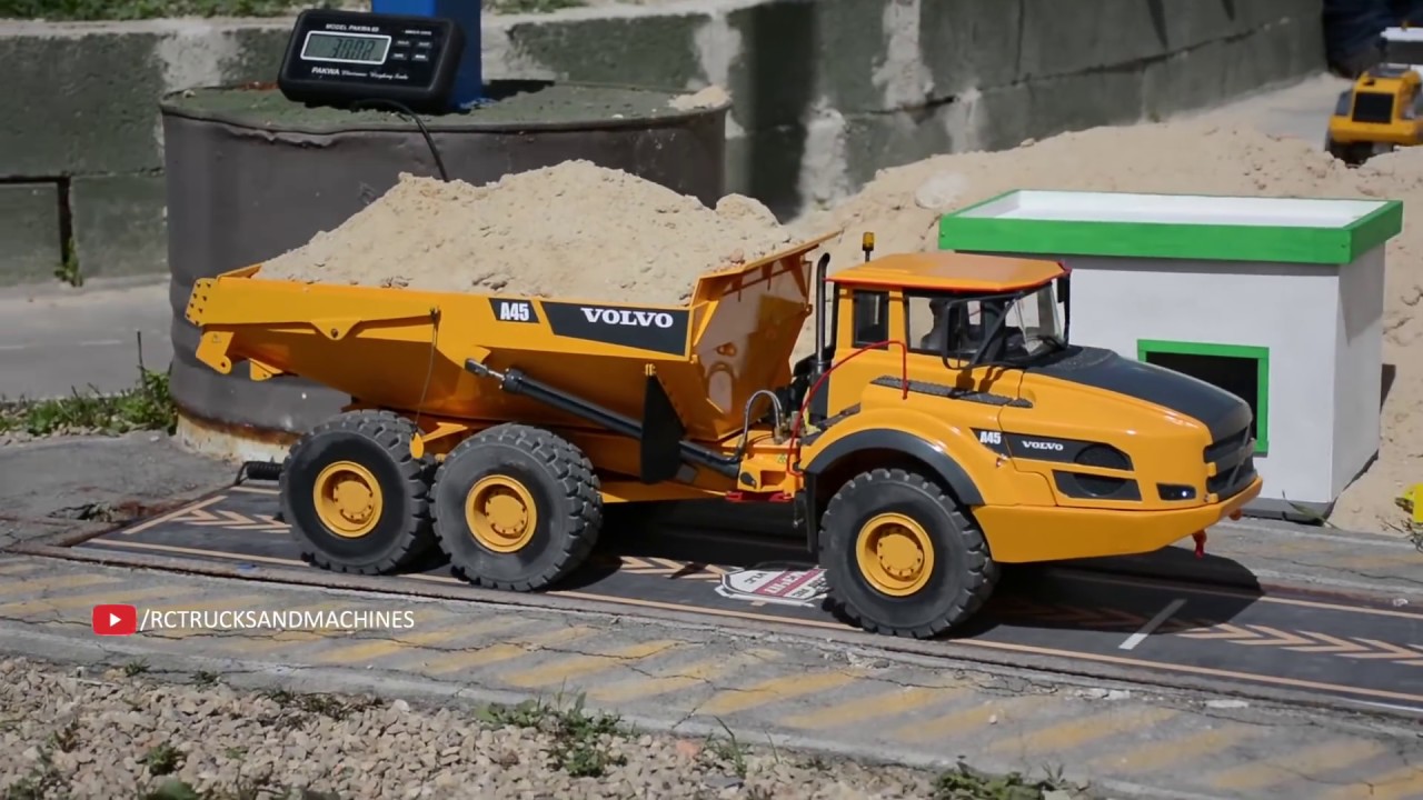 Awesome VOLVO A45 Dump Truck Miner a Pesada De Radio Control YouTube awesome-volvo-a45-dump-truck-miner-a-pesada-de-radio-control-youtube