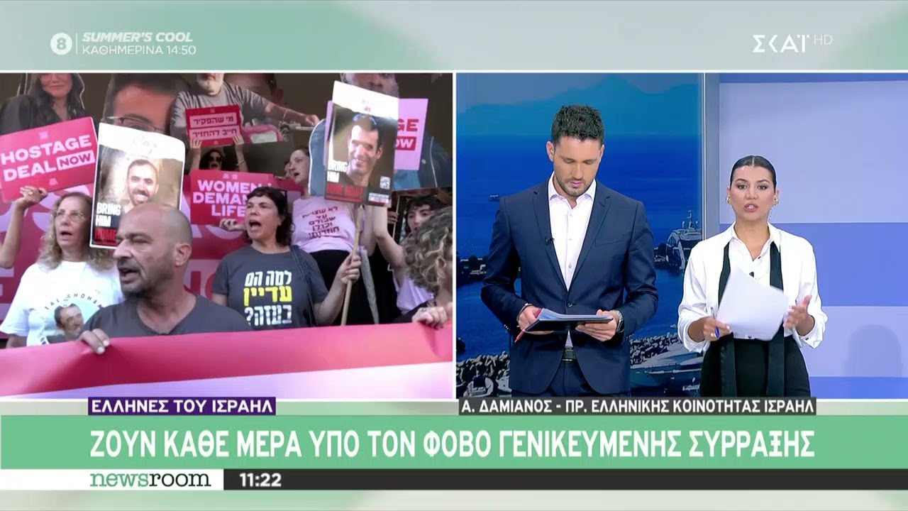 Ισραήλ:Ο πρ. της ελληνικής κοινότητας για την καθημερινότητα στη χώρα ...