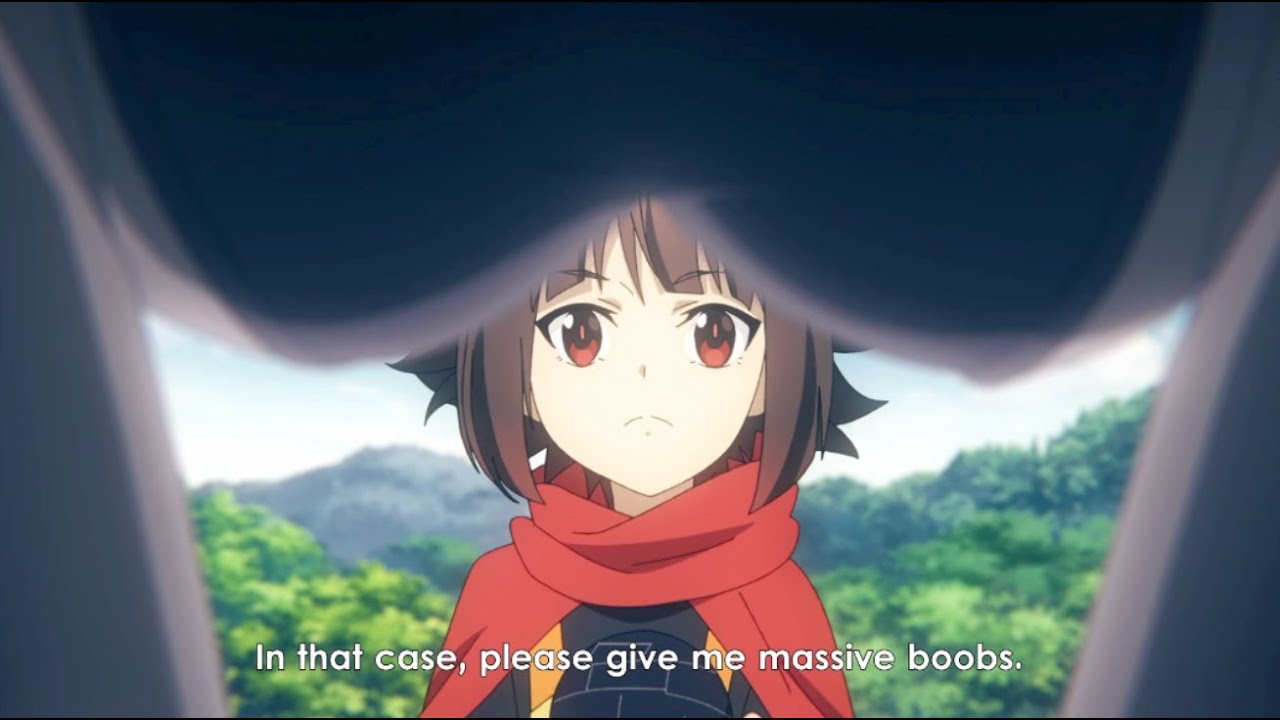 Megumin Wishes For Big OPPAI | Konosuba: An Explosion on This Wonderful ...