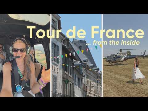 Inside the TOUR DE FRANCE | A Day Behind the Scenes....