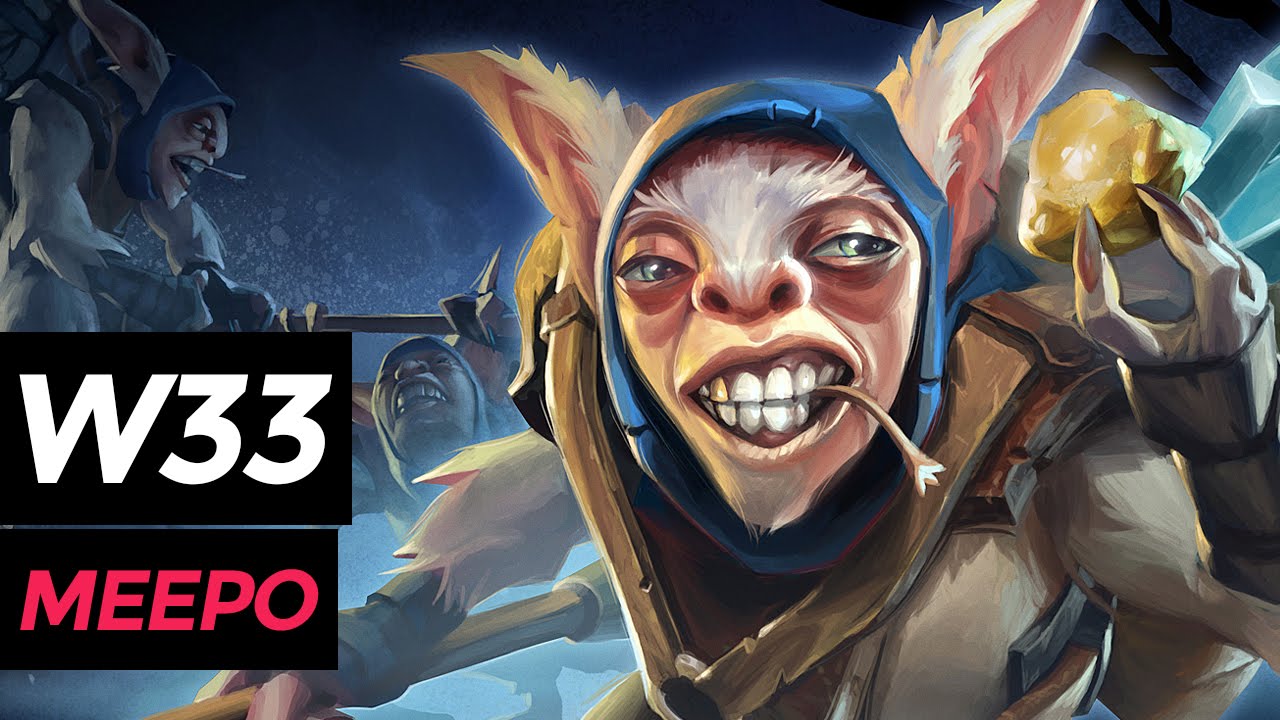 W33 Meepo - Dota 2 Highlights // Ranked Match - YouTube