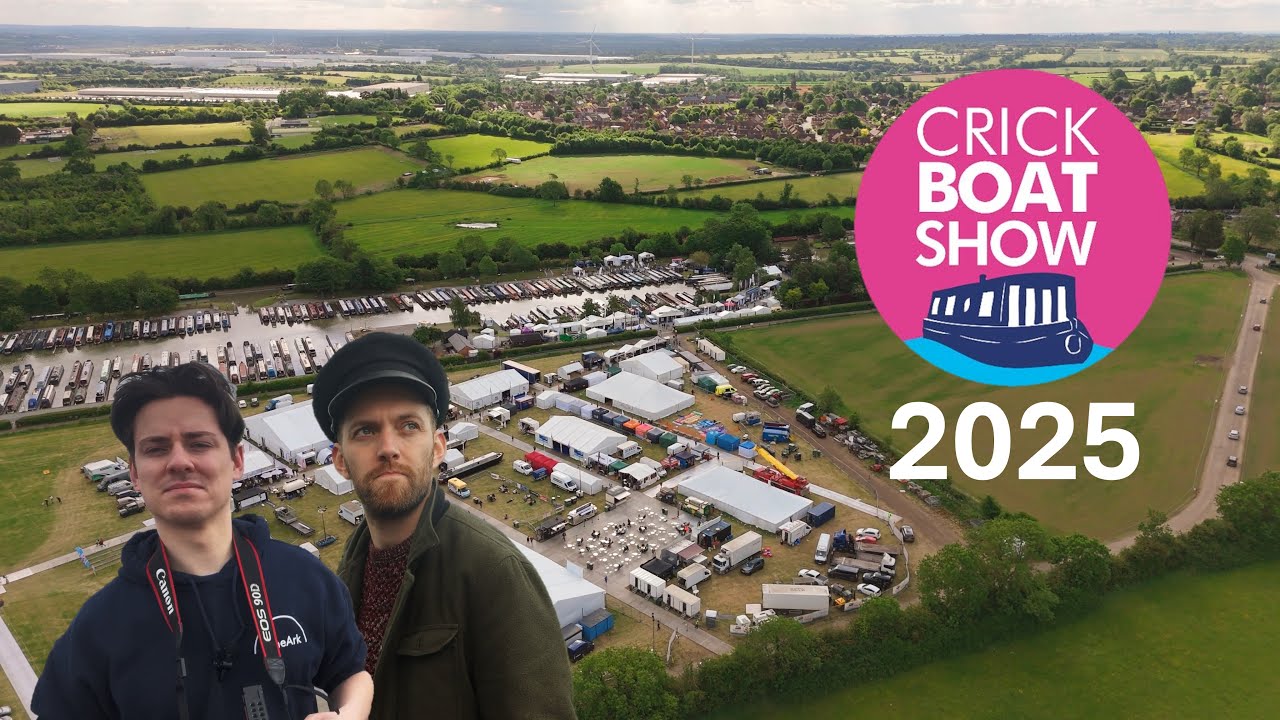 Crick Boat Show 2025 & New NARROWBOAT Bathroom! - YouTube