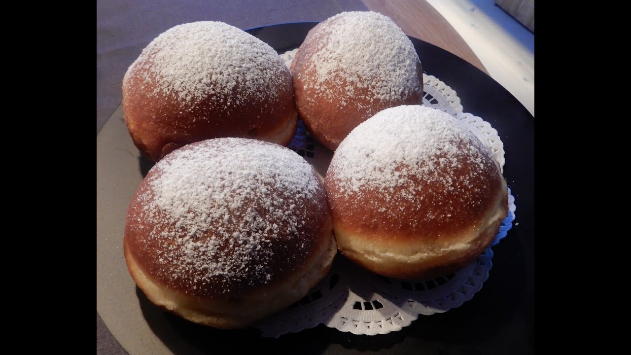 Gefüllte Krapfen - YouTube