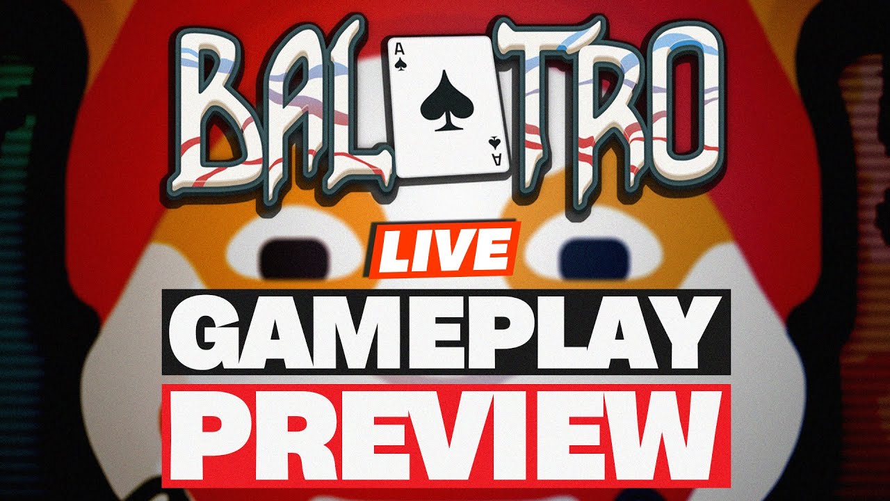 BALATRO Preview - A Roguelite Card Game That WON'T Let You Win 😡 - YouTube