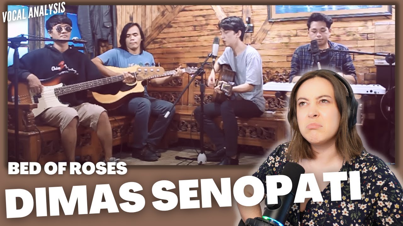 DIMAS SENOPATI Bed Of Roses - Bon Jovi | Vocal Coach Reaction ...