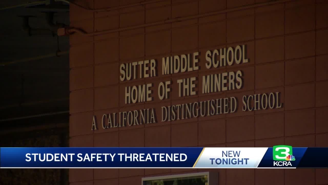 Student safety threatened at Sutter Middle School - YouTube