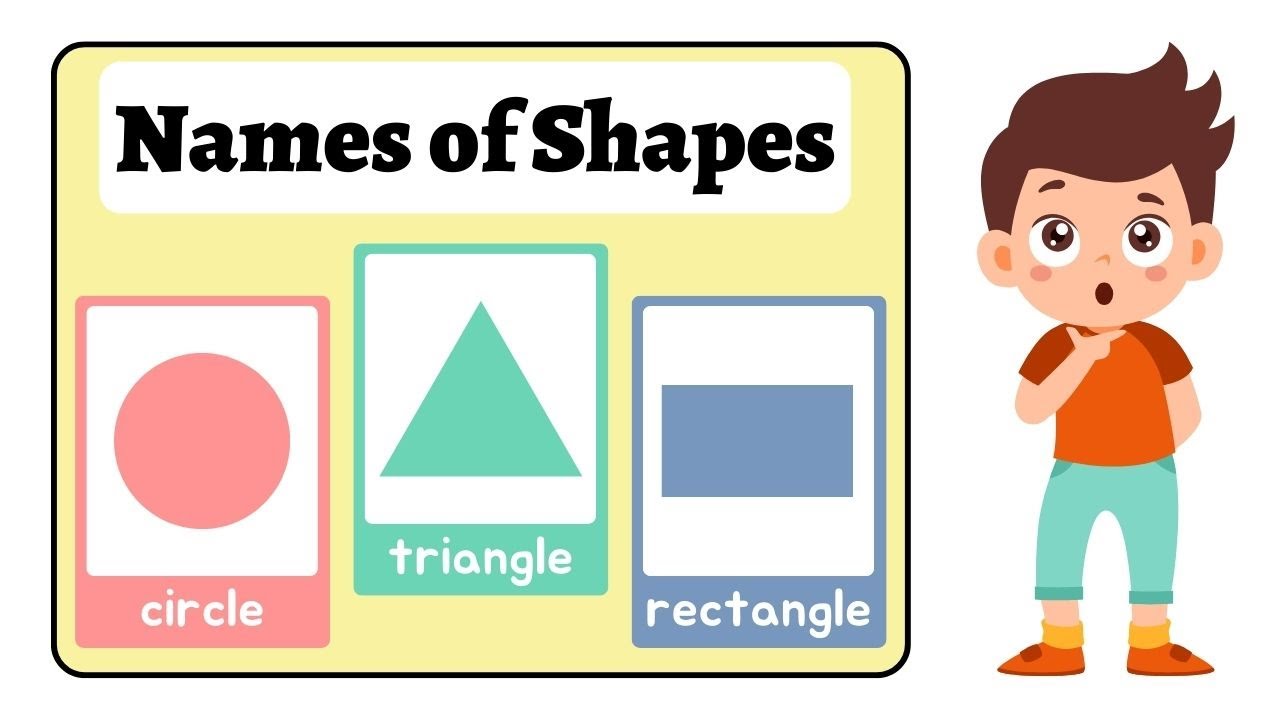 Learn Shapes | Shapes Flashcard In English | Shape Song | Shape Songs ...