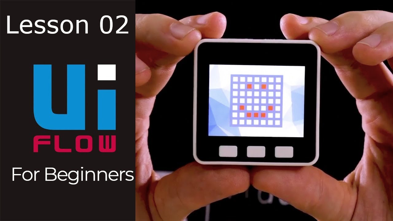 M5Stack UiFlow for Beginners - Lesson 02 - Animations & Games - YouTube