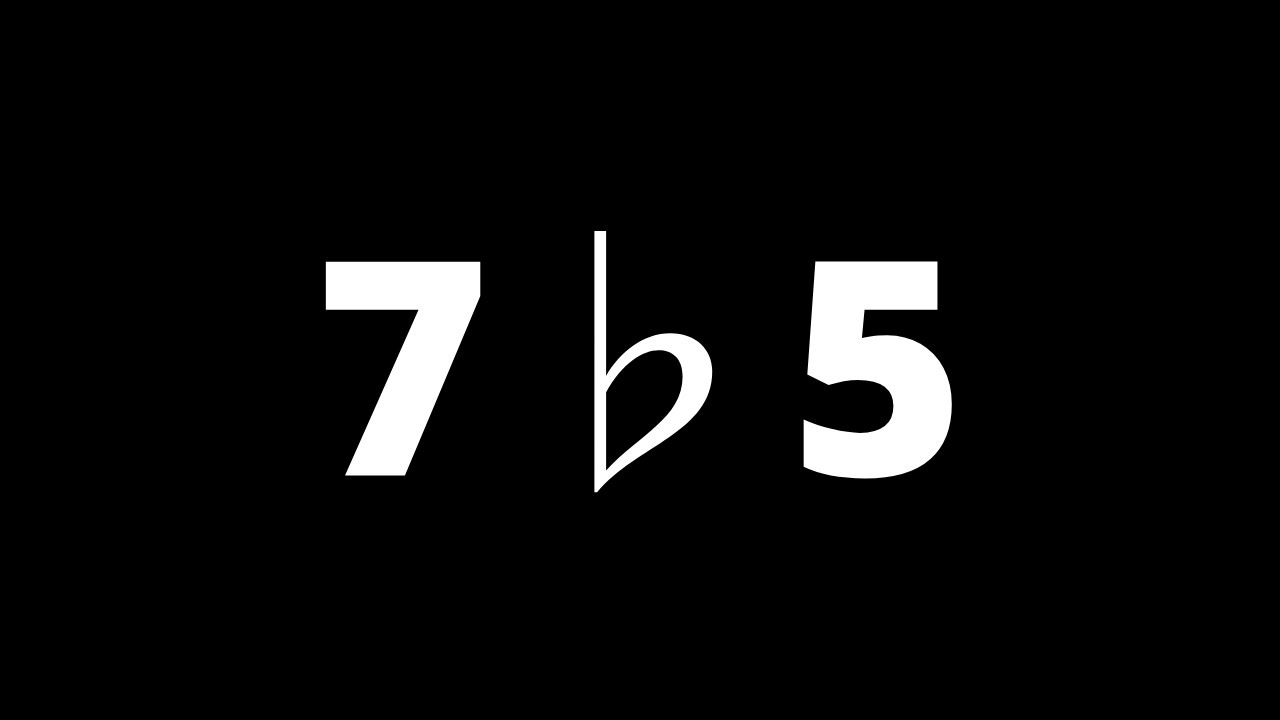 7♭5 Chords - What They Are & How To Use Them In Progressions - YouTube