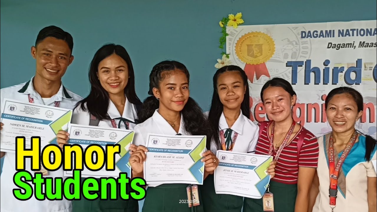 Awarding of Honor Students | Recognition and Awarding Ceremony @imagin9 ...