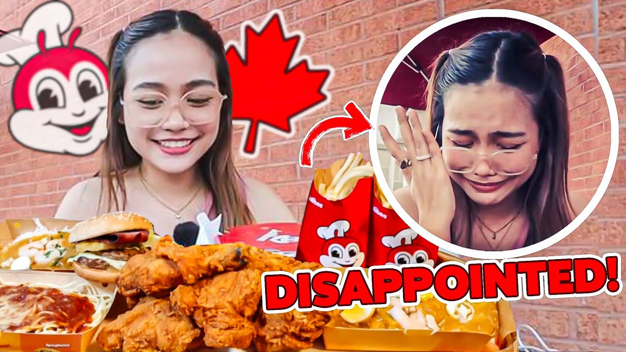 FILIPINO TRIES JOLLIBEE IN CANADA 🇨🇦 - YouTube