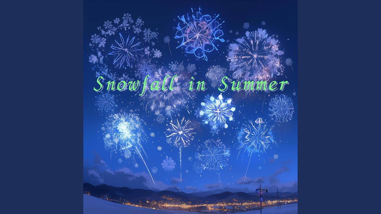 Snowfall in Summer - YouTube