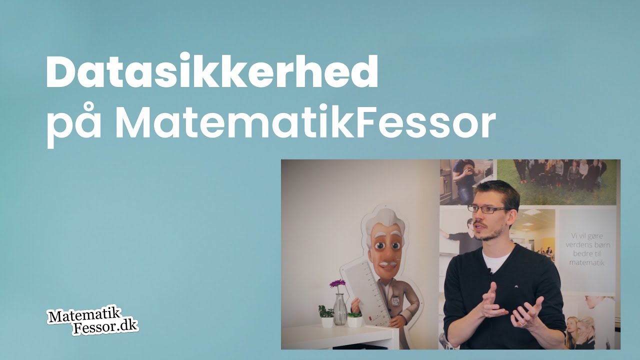 Dateetik og datasikkerhed på MatematikFessor - YouTube