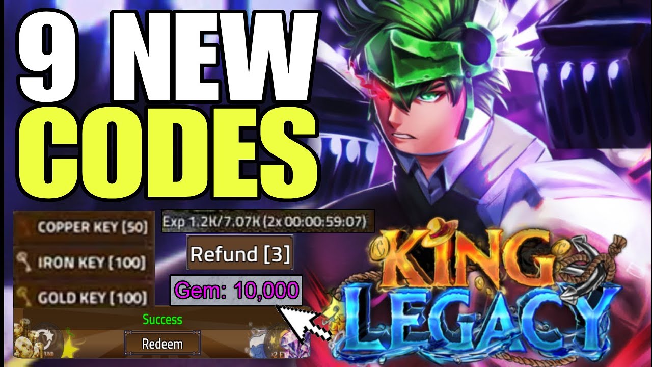 *NEW* ROBLOX KING LEGACY CODES 2024 JUNE | KING LEGACY CODES | KING ...