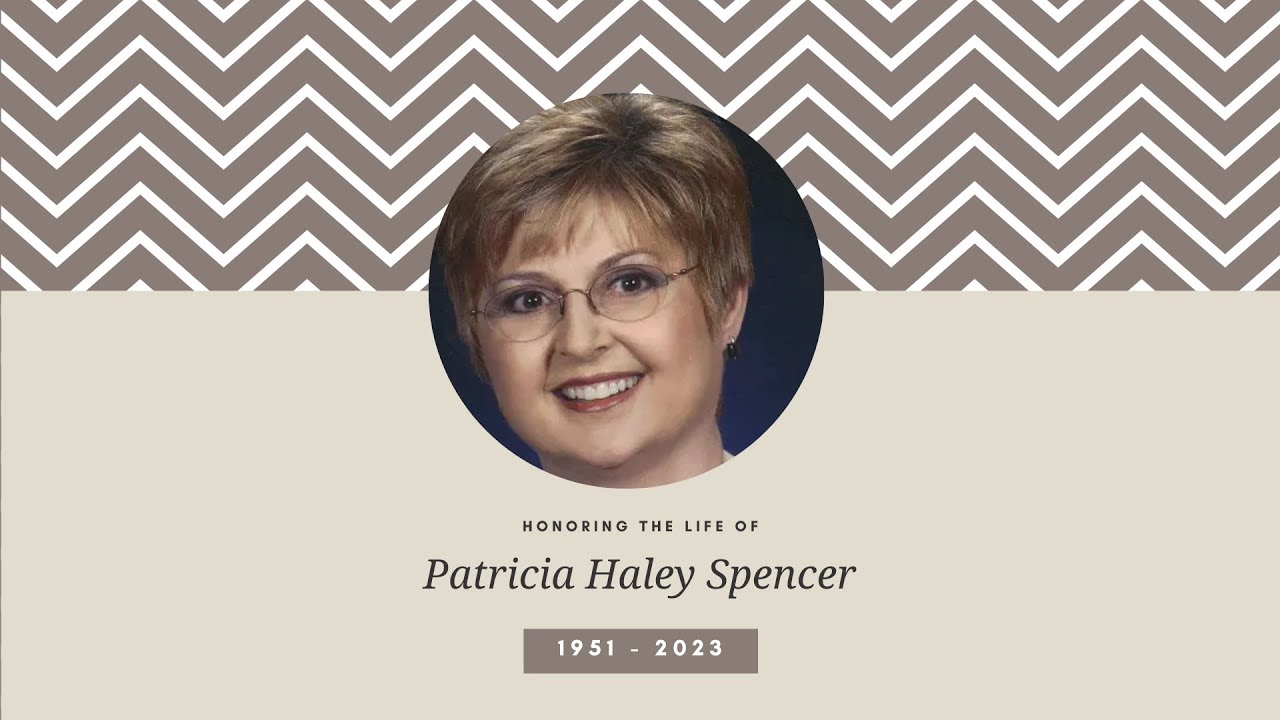 Patricia Haley Spencer Funeral Service - YouTube