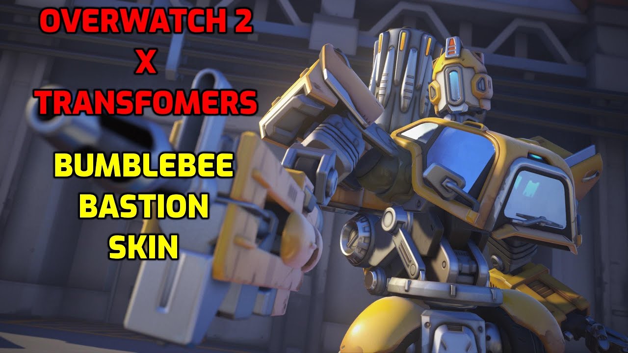 BUMBLEBEE Bastion Skin (Transformers x Overwatch 2) New Skin showcase ...