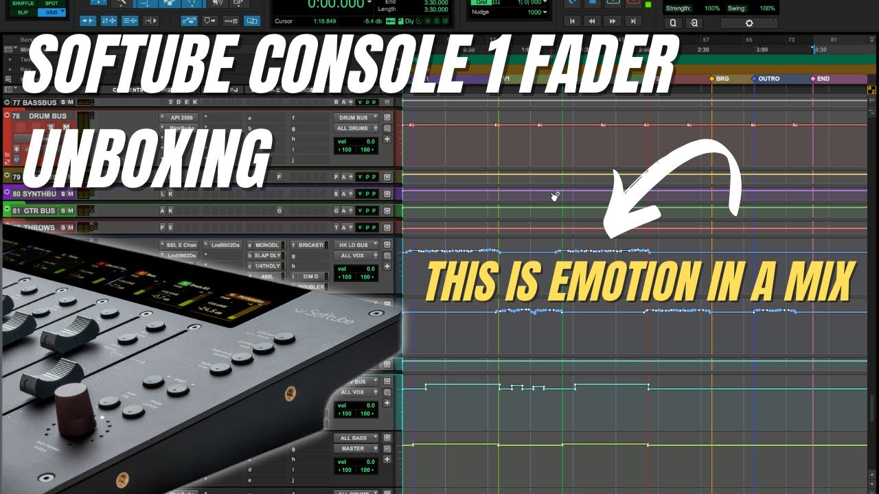 This can LEVEL UP Your Mixes! - Console 1 Fader Unboxing - YouTube