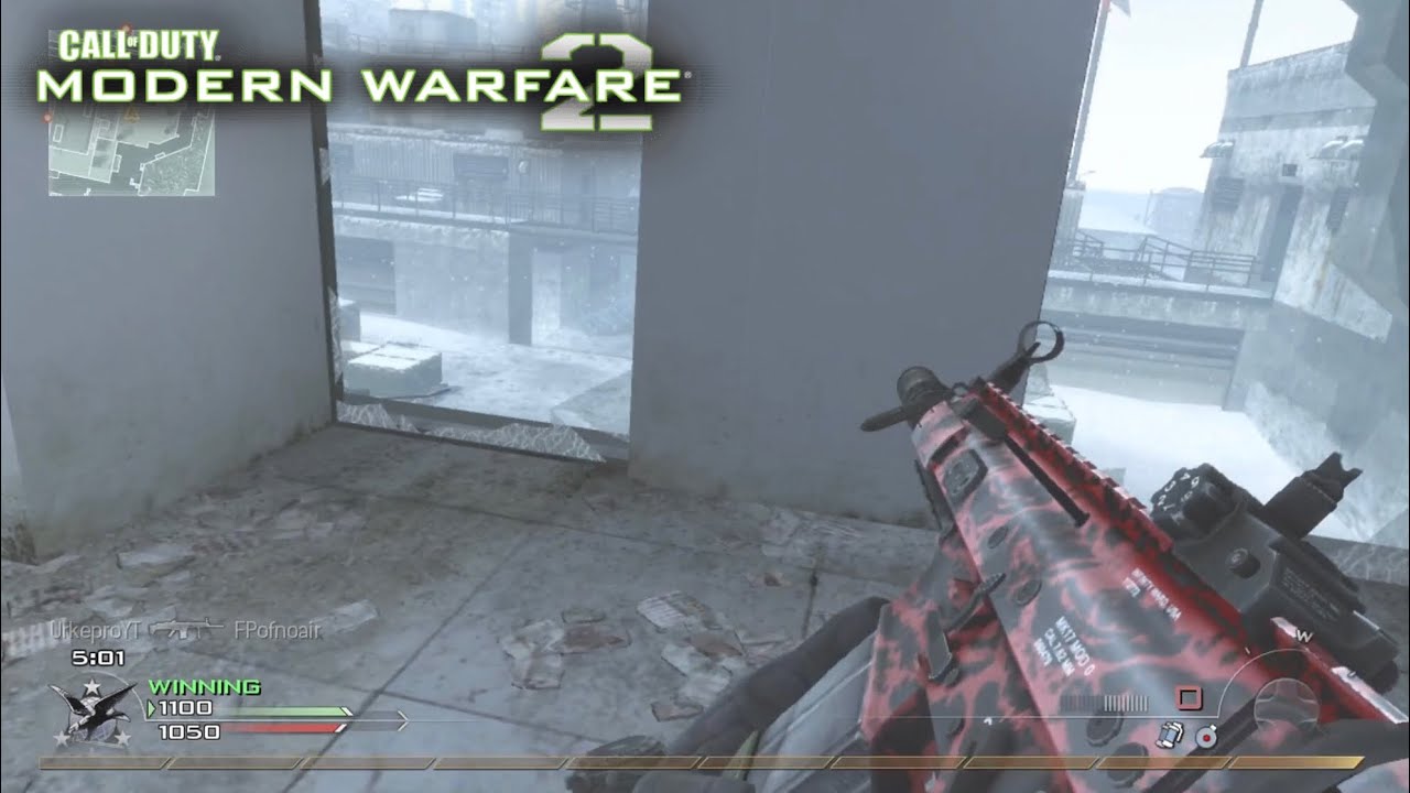 Call of Duty Modern Warfare 2 Free For All on on Sub Base #6 | Xbox ...