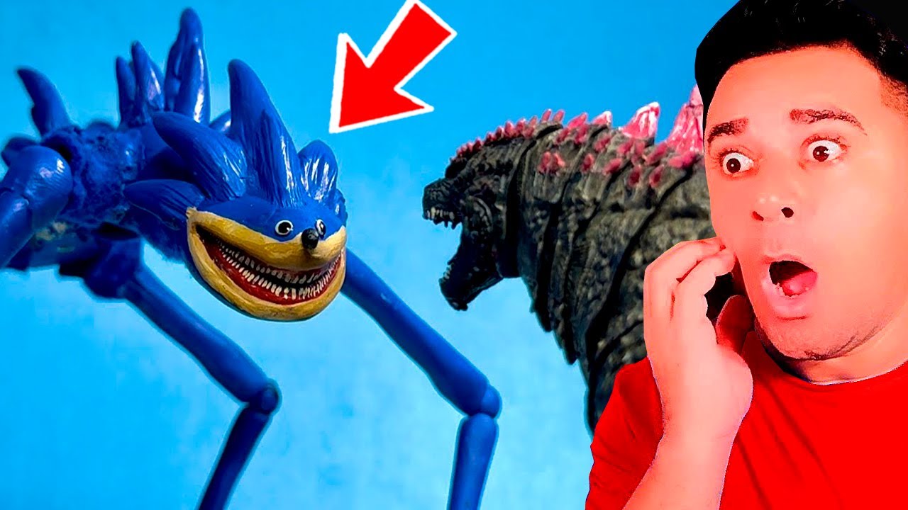 SHIN SONIC TAPES vs GODZILLA EVOLUIDO BOSS FIGHT!! - YouTube