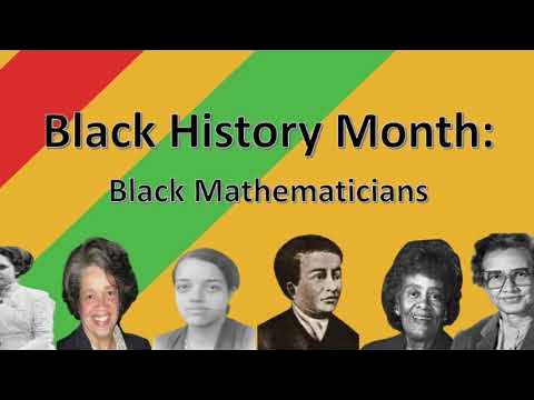 Black History: Black Mathematicians - YouTube