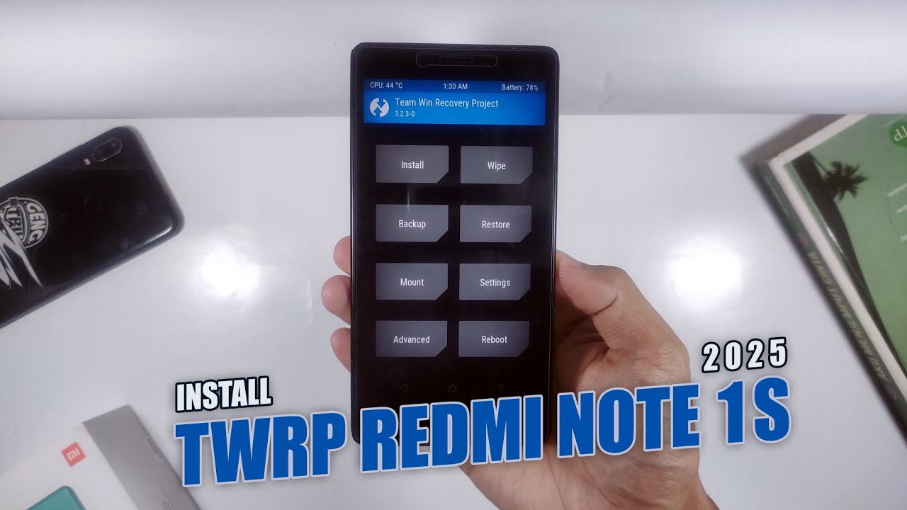 Cara install TWRP untuk HP jadul Redmi Note 1s ditahun 2025 agar bisa ...